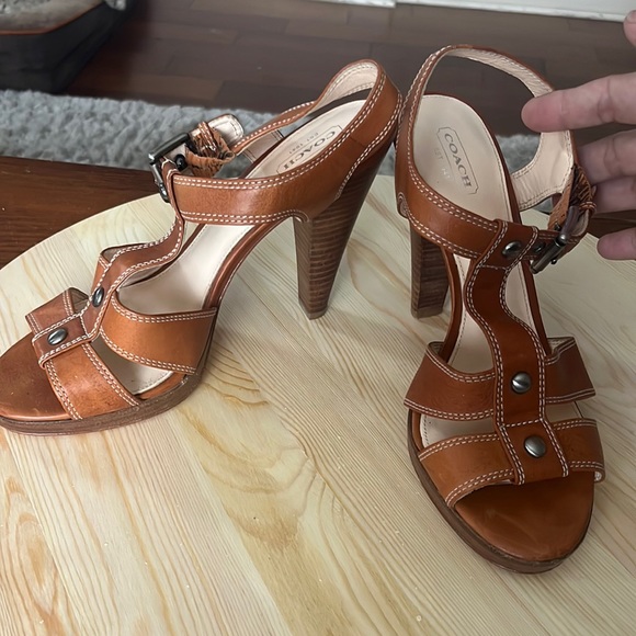 Coach | Shoes | Coach Platform Sandals | Poshmark